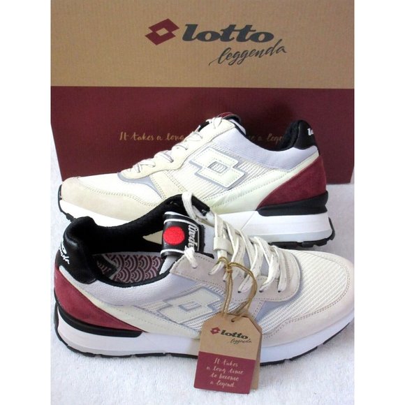 Lotto | Shoes | Lotto Mens Tokyo Ginza Suede Lifestyle Shoes White ...